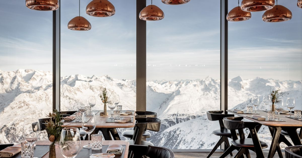 Gourmet restaurant ice Q in Sölden – Alpine cuisine at 3,048 m